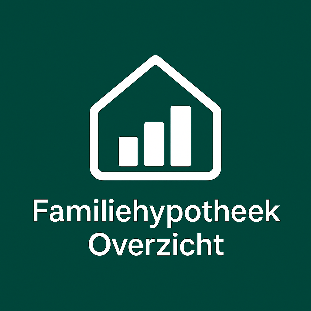 Familiehypotheek Overzicht | Eenvoudig alles bijhouden